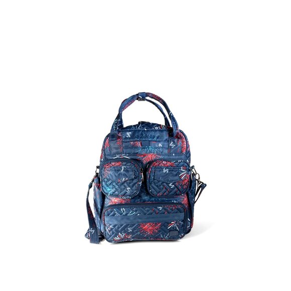 lug | Bags | Lug Mini Puddle Jumper 2 Organizer Quilted Nylon Rfid Red ...